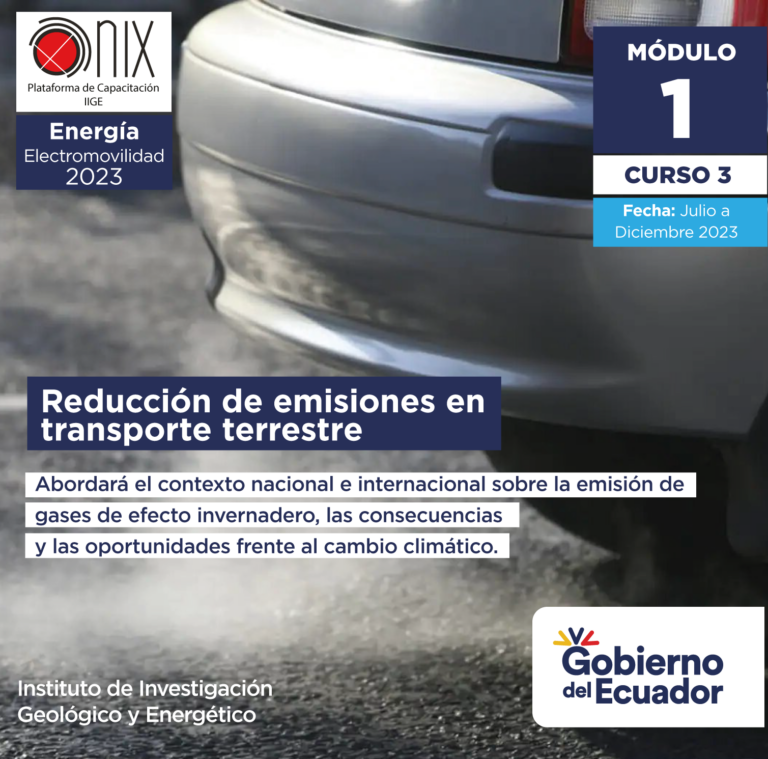 El IIGE presenta el módulo 1 de capacitación “Energía-Electromovilidad 2023”. – Instituto de ...